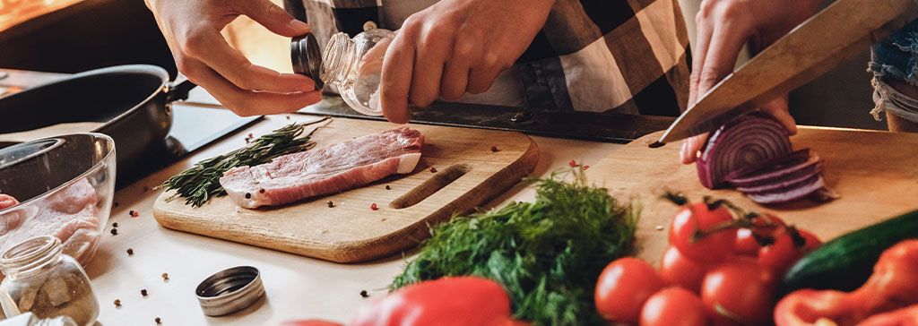 European cuisine from home