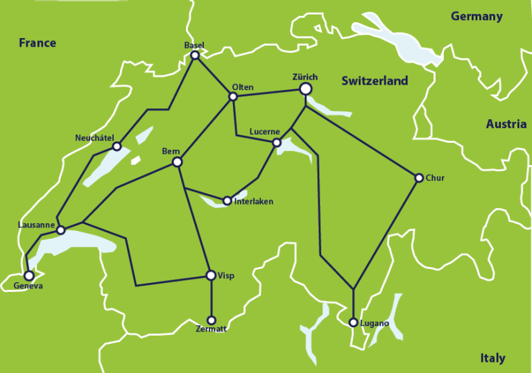 Trains en Suisse | Interrail.eu