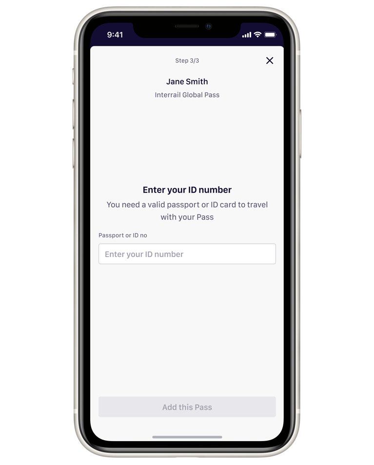 Getting started with your mobile Pass