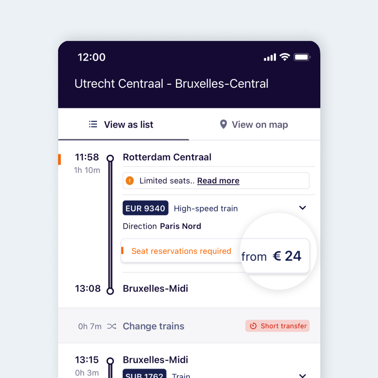 Alles Wissenswerte über Sitzplatzreservierungen | Interrail.eu